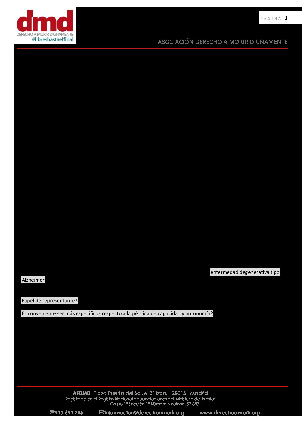 2101 TV DMD | Derecho a Morir Dignamente